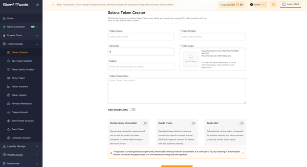 Solana SPL Token Metadata